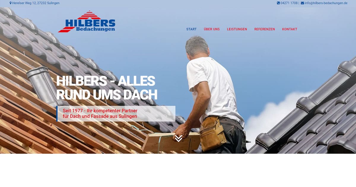 HILBERS GmbH & Co. KG | Bedachungen | Sulingen